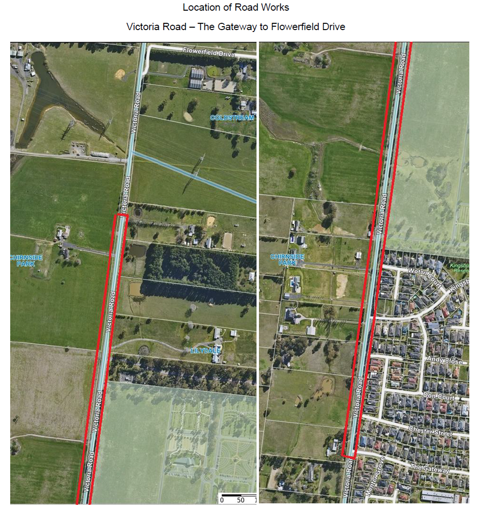 Victoria Road, Lilydale Stage 4 & 5 Road Reconstruction Works Yarra ...