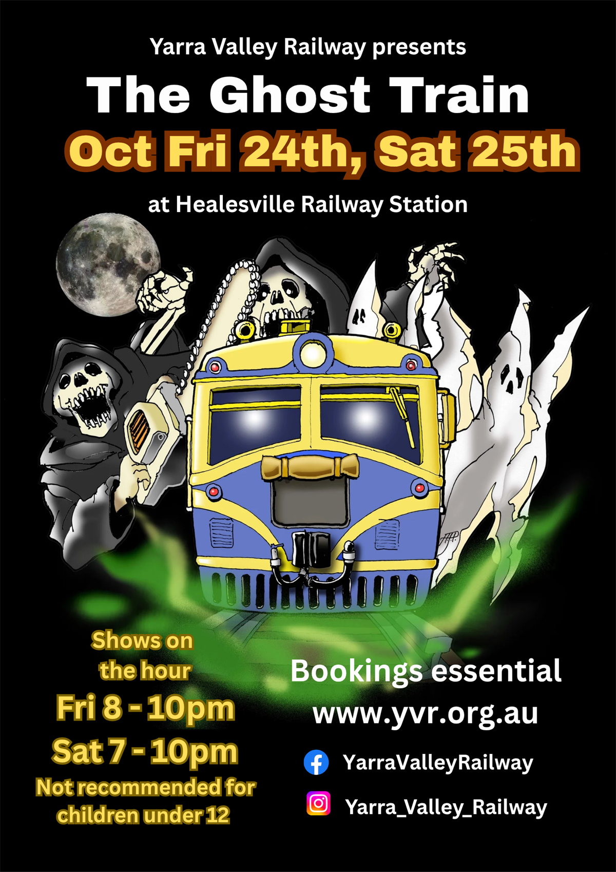 Ghost Train Yarra Ranges Council